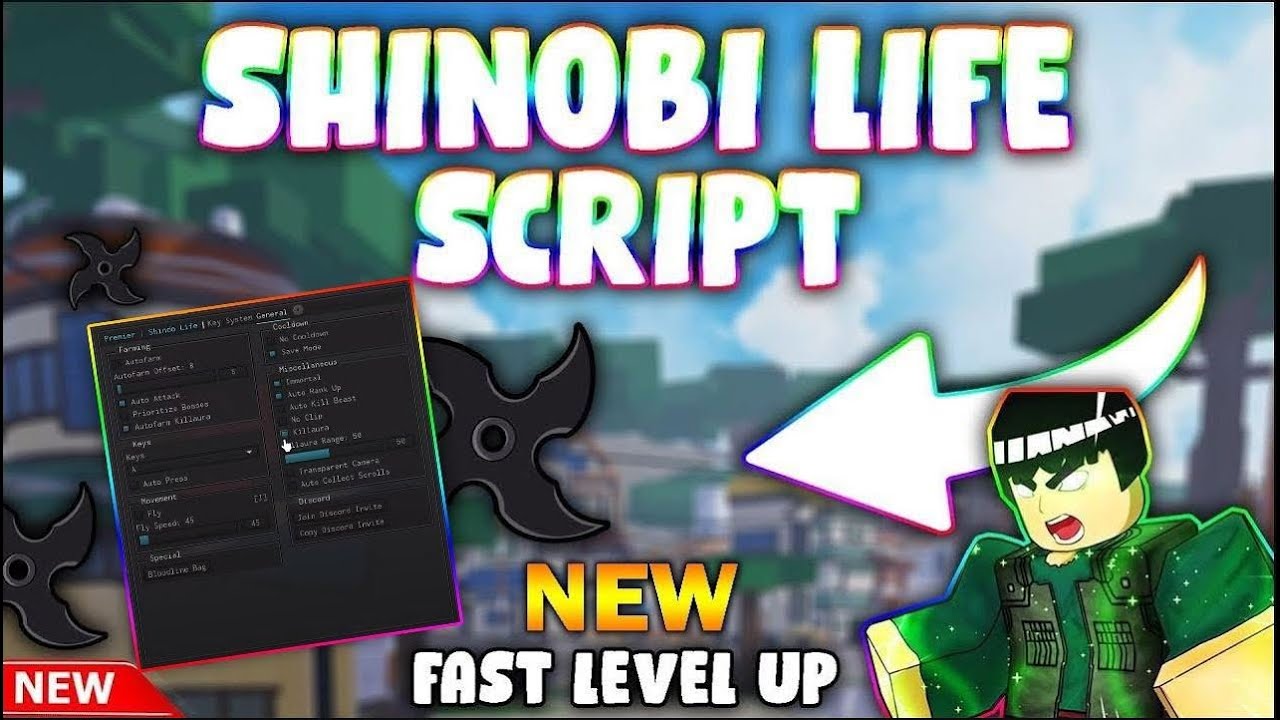 *NEW* Shinobi Life 2 Script (PASTEBIN 2023) (AUTO LEVEL, FARM MOBS ...