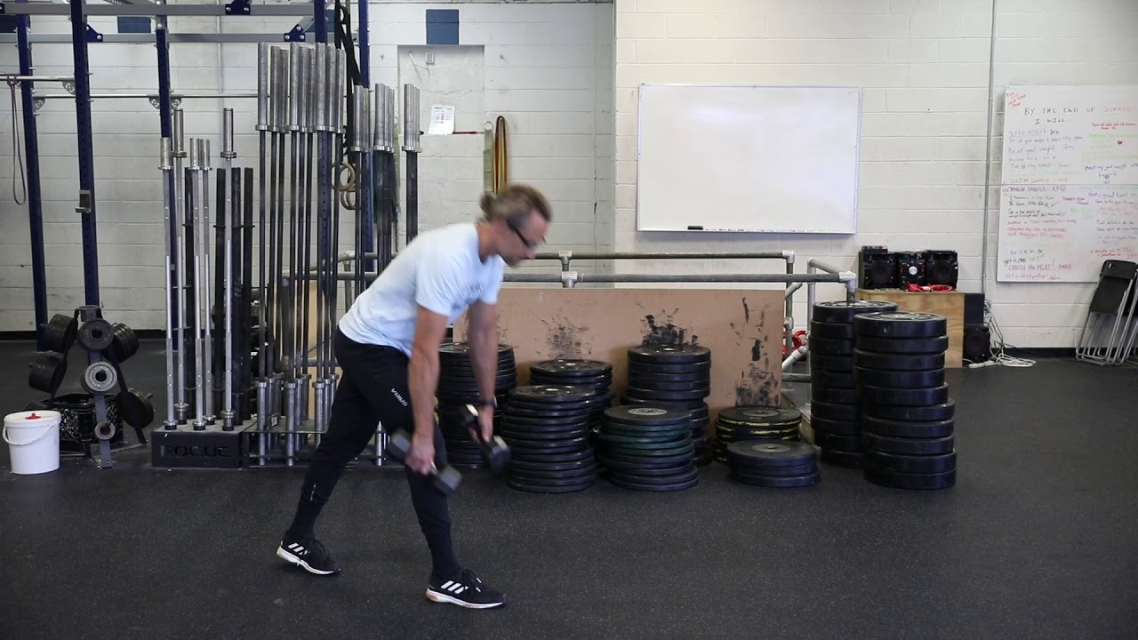 Dumbbell Death March - Steelworks Strength Systems - YouTube