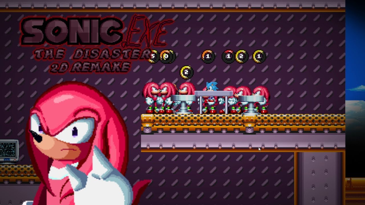 Knuckles Army in Sonic.EXE The Disaster 2D Remake Mania Mod + Overhell ...