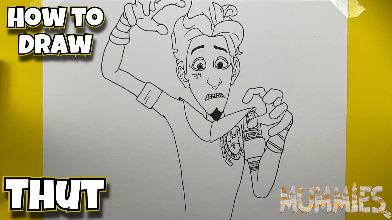 How To Draw Thut | Mummies 2023 | Step by Step #drawing #mummies - YouTube