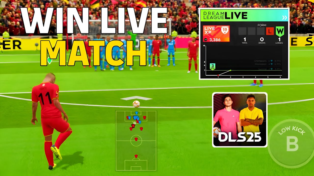 How to Win Every Live Match in Dream League Soccer 2025 | Dream League ...