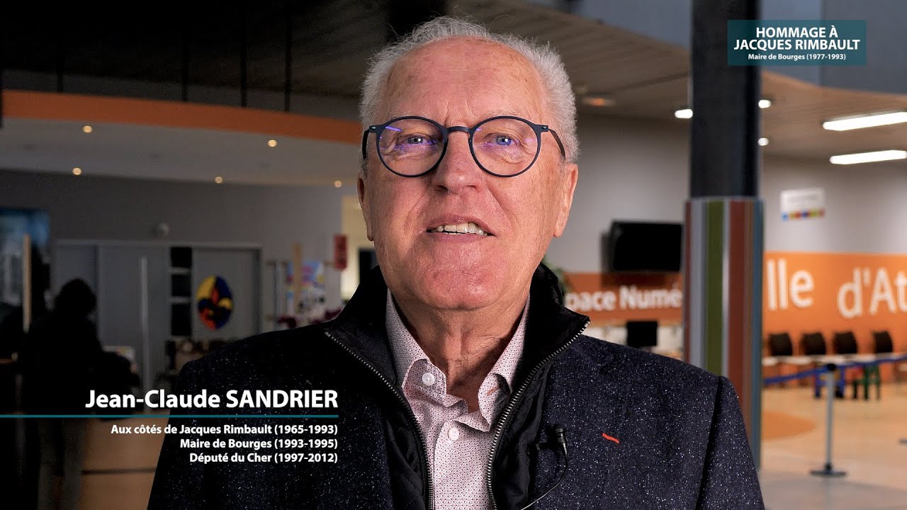 JEAN CLAUDE SANDRIER REND HOMMAGE À JACQUES RIMBAULT - YouTube