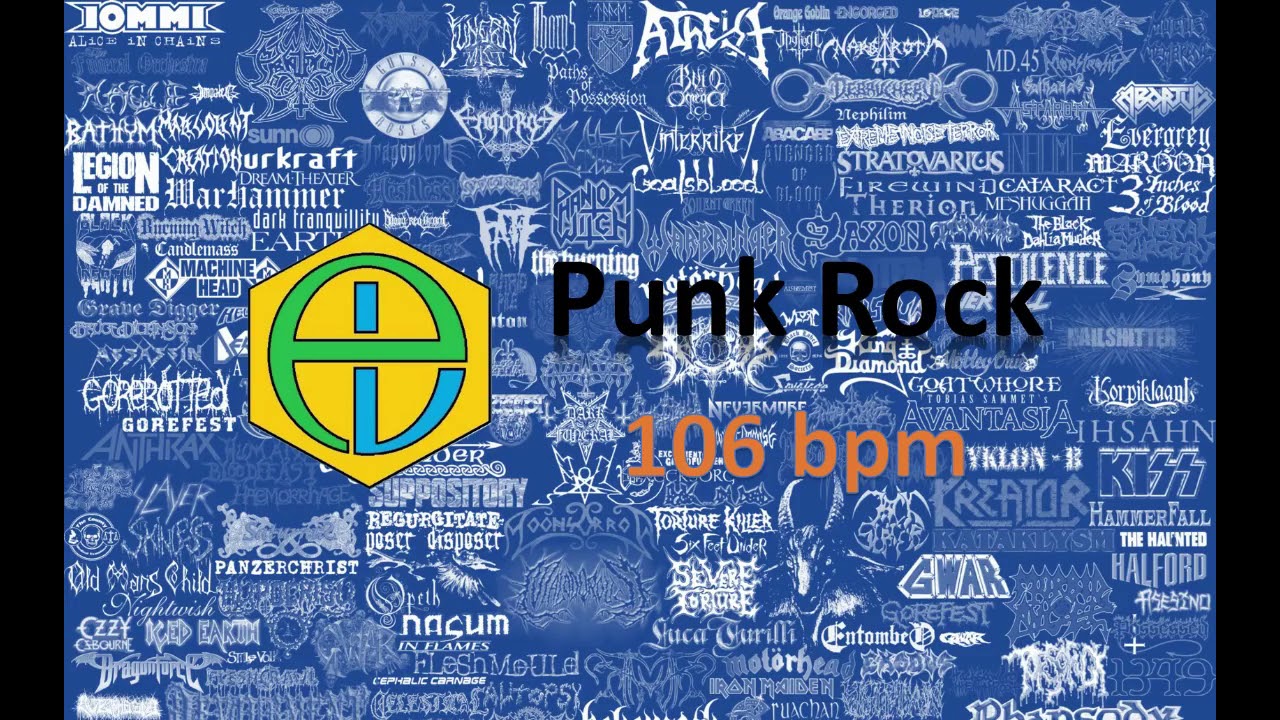 106 bpm - Punk Rock Beat Loop - YouTube
