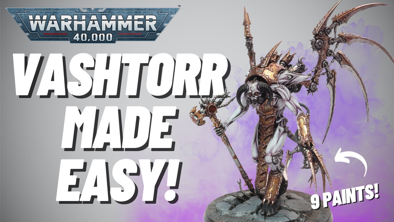 How to paint Vashtorr the Arkifane from Wrath of the Soul King ...