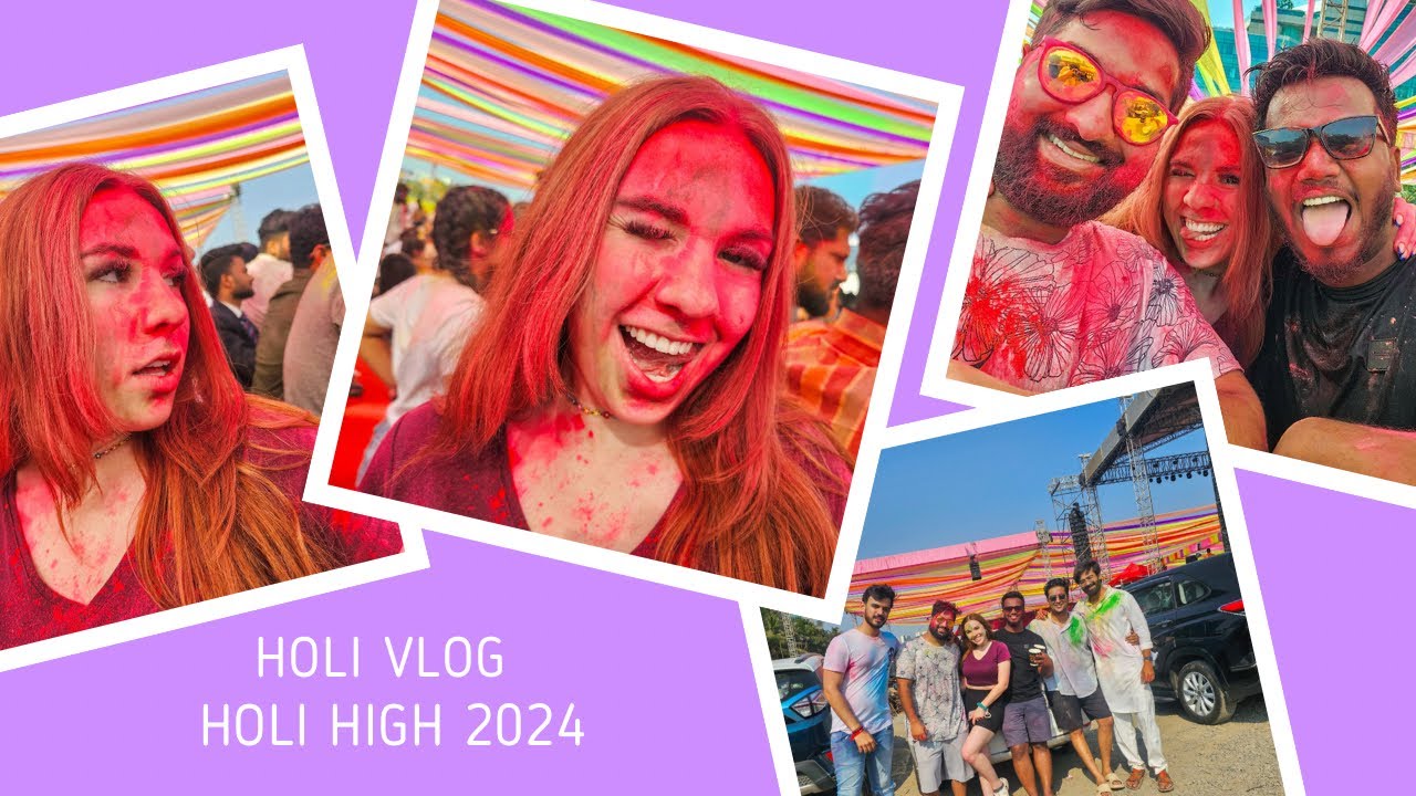 Come celebrate Holi 2024 with me at the Holi High Event 💜💛🩷 (watch ...