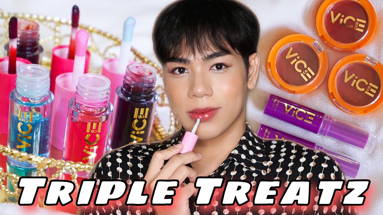 NEW VICE COSMETICS TRIPLE TREATZ COLLECTION - YouTube