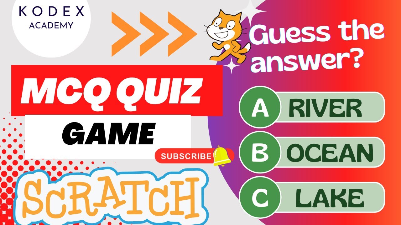 👉 How to Make a Quiz Game in Scratch | Build a Multiple Choice Quiz ...