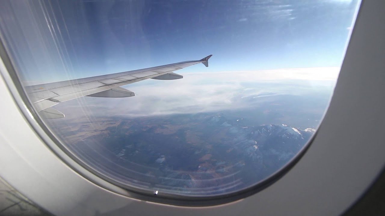 Incredible take off - Frontier Airlines - Airbus 319 - Las Vegas to ...