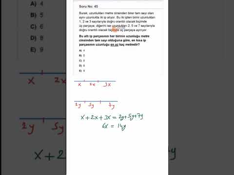 2021 KPSS LİSANS ÇIKMIŞ SORULAR 45.soru