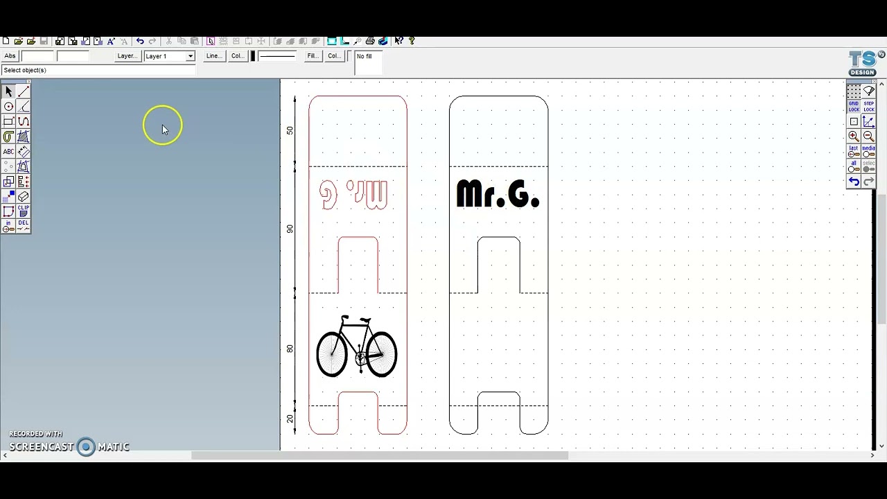 Phone Holder 2D Design V2 - YouTube