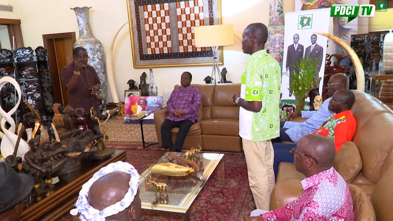 Sidy Traoré Alfred, délégué départemental Ouéllé 1 a été reçu par le ...
