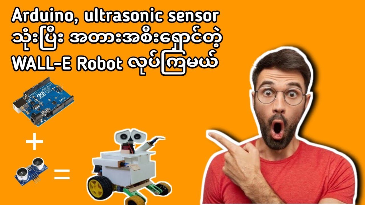 How to make WALL-E obstacle avoiding robot using Arduino and ultrasonic ...