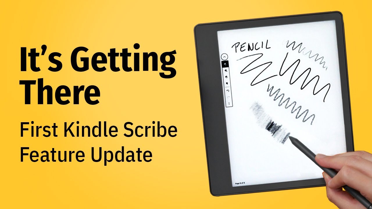 The First Kindle Scribe Feature Update Is Here - YouTube
