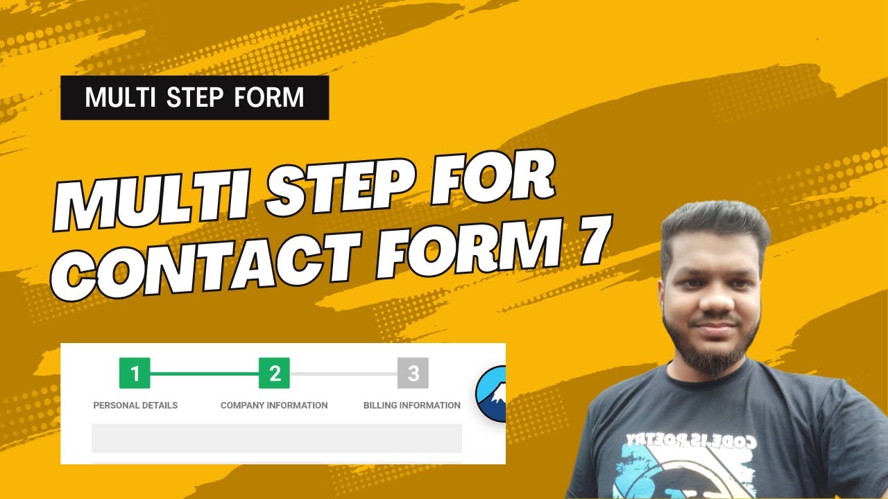 Contact Form 7 Multi Step Forms Setup Step by Step | Free WordPress Plugin - YouTube