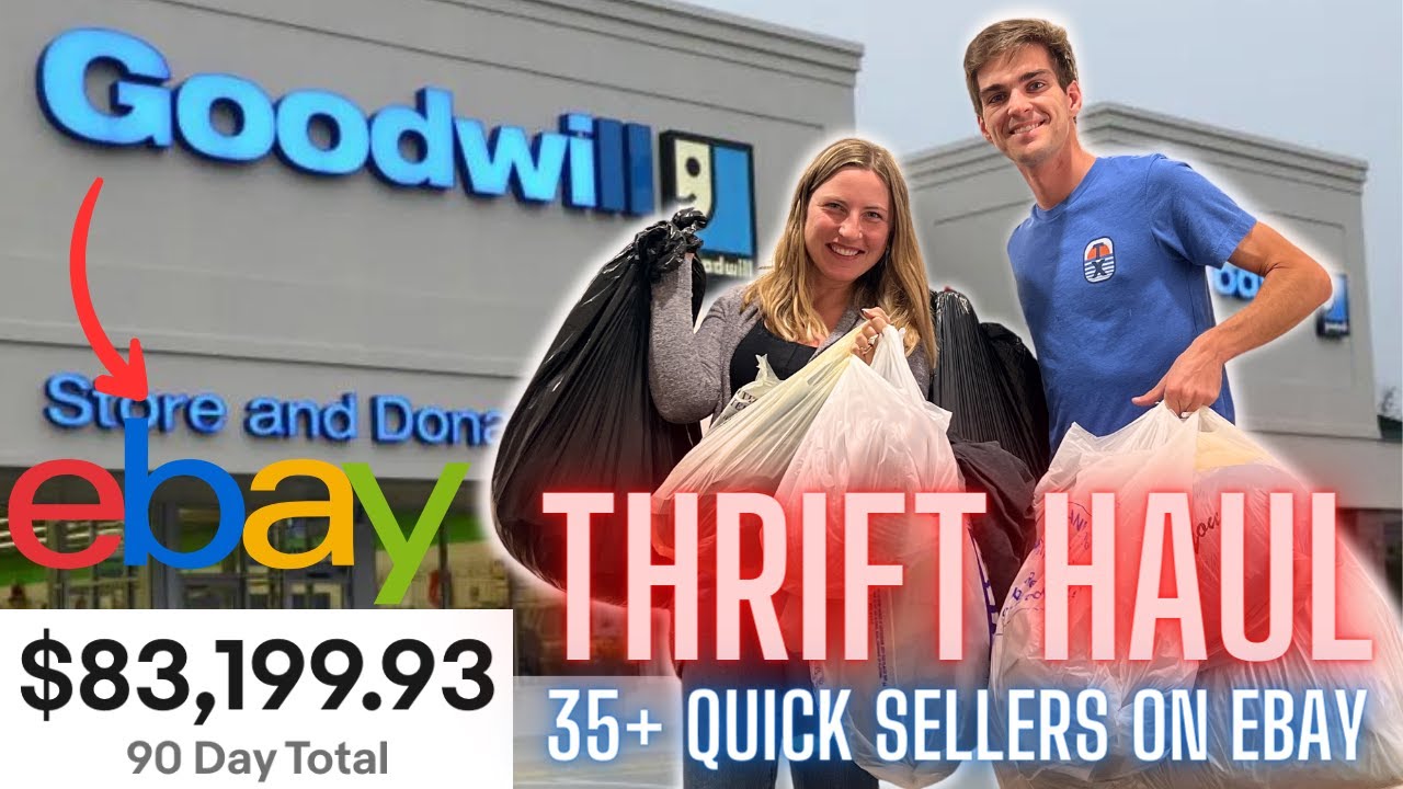 Thrift Haul! What We Sell For $1,000 A Day From Thrift Stores On eBay ...