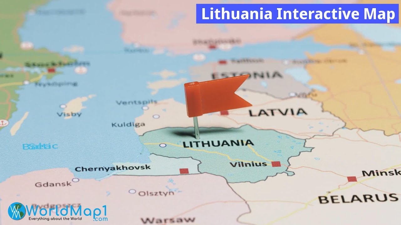 Where is Lithuania in Europe, Is Lithuania in NATO and EU - YouTube