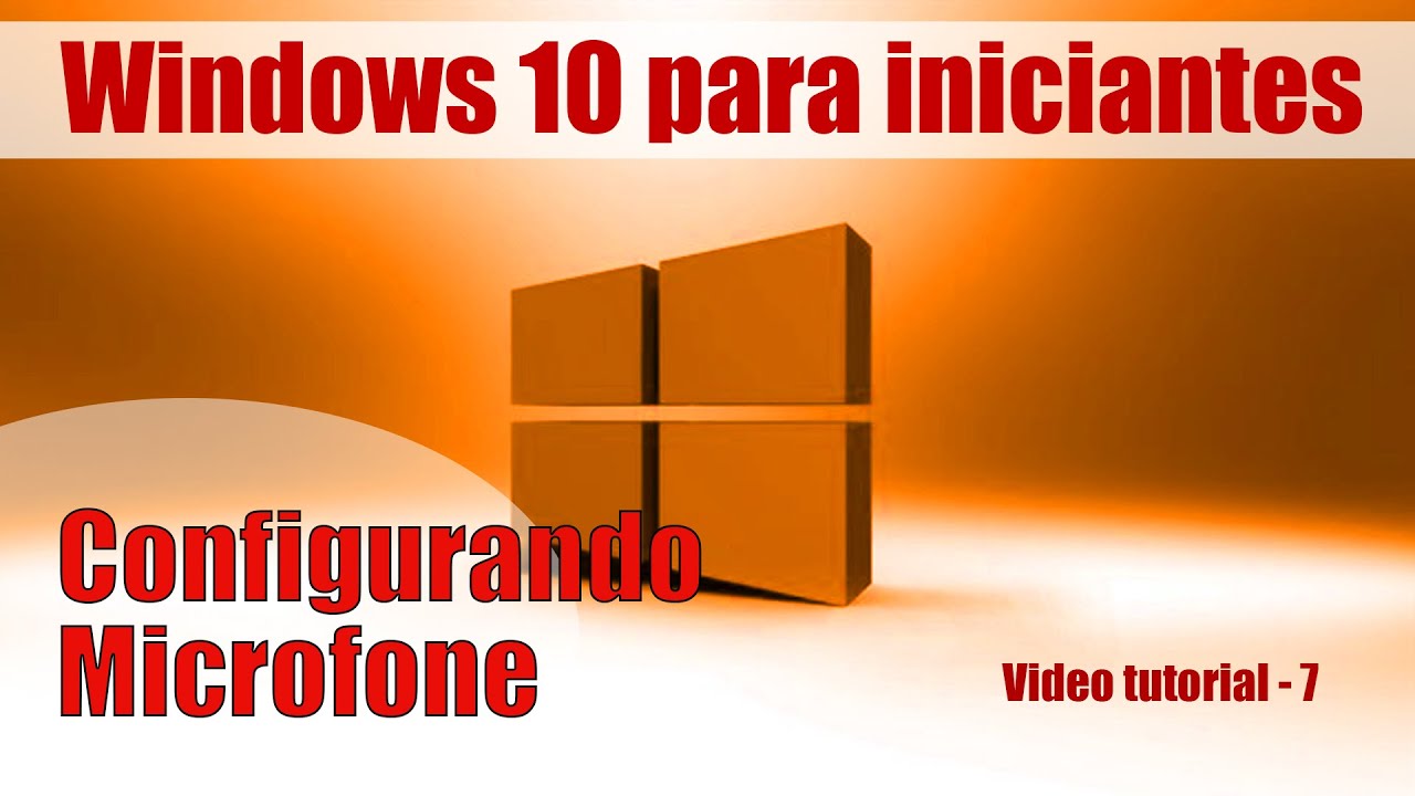 Resolvendo e configurando o microfone no Windows 10 - YouTube