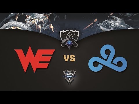 WE vs C9 (BO5) | 2017 Worlds Negyeddöntő 4. Nap 5. Mérkőzés - YouTube