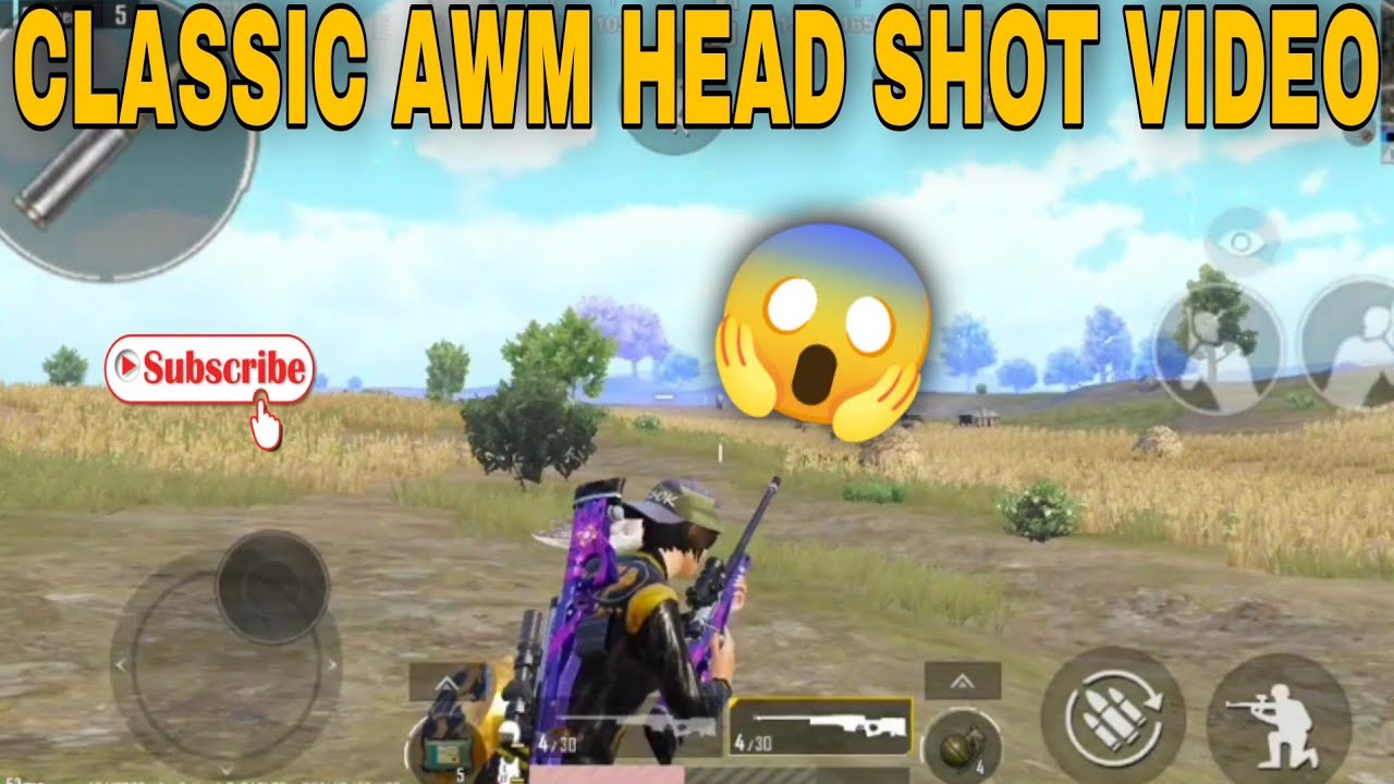 BGMI Classic AWM HEAD SHOT VIDEO 😱 | BGMI Short Video | BGMI HEAD SHOT ...