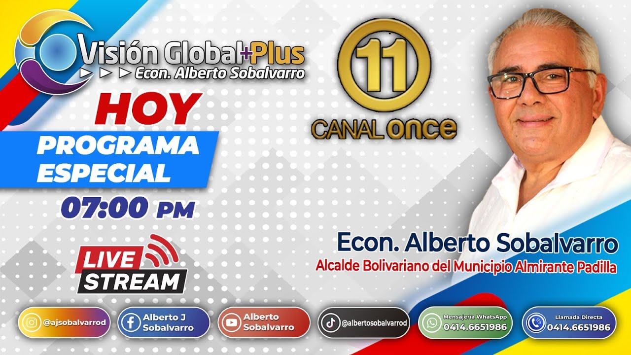 VISION GLOBAL + PLUS PROGRAMA 198 - YouTube