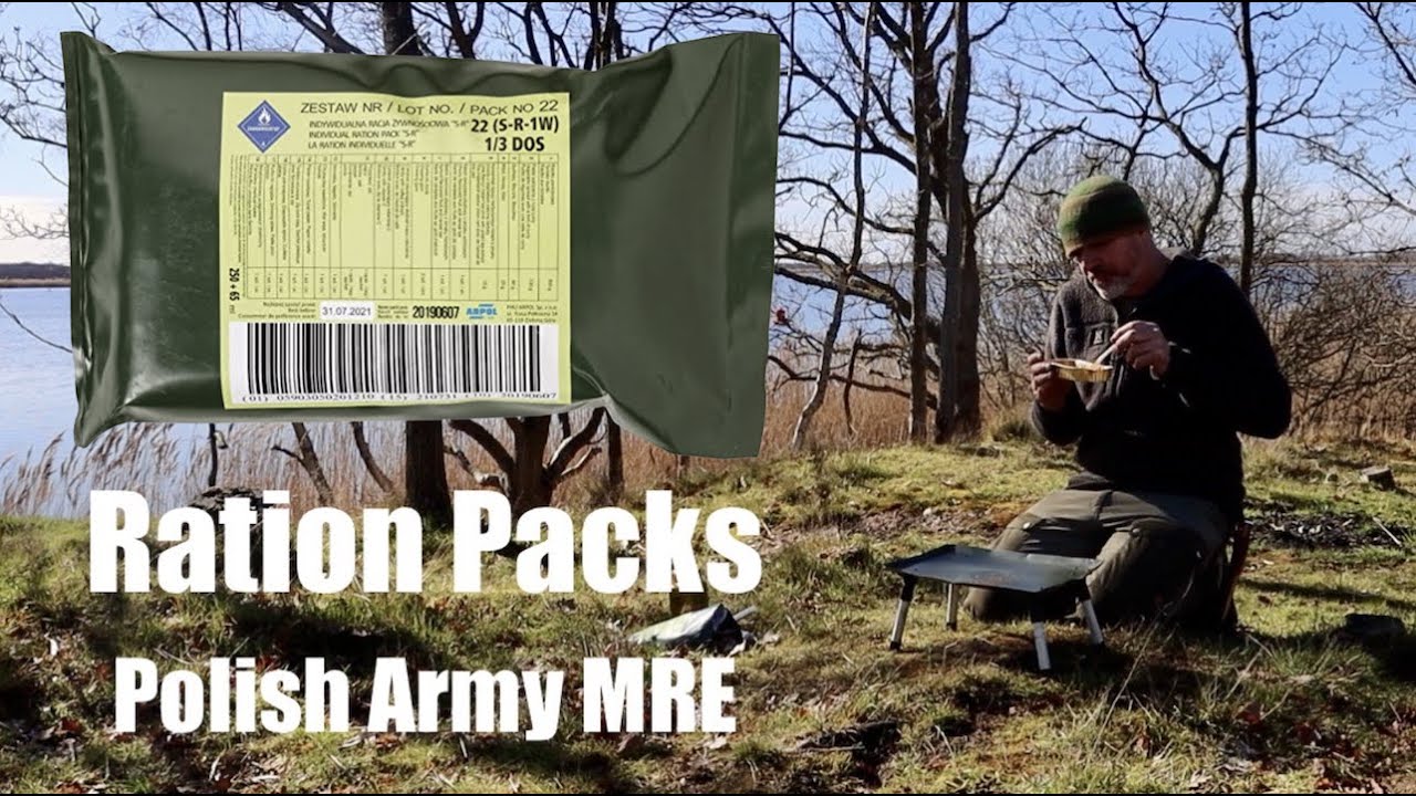 Why I Love Military Ration Packs. Polish Army MRE - Menu 4 (Goulash). A ...
