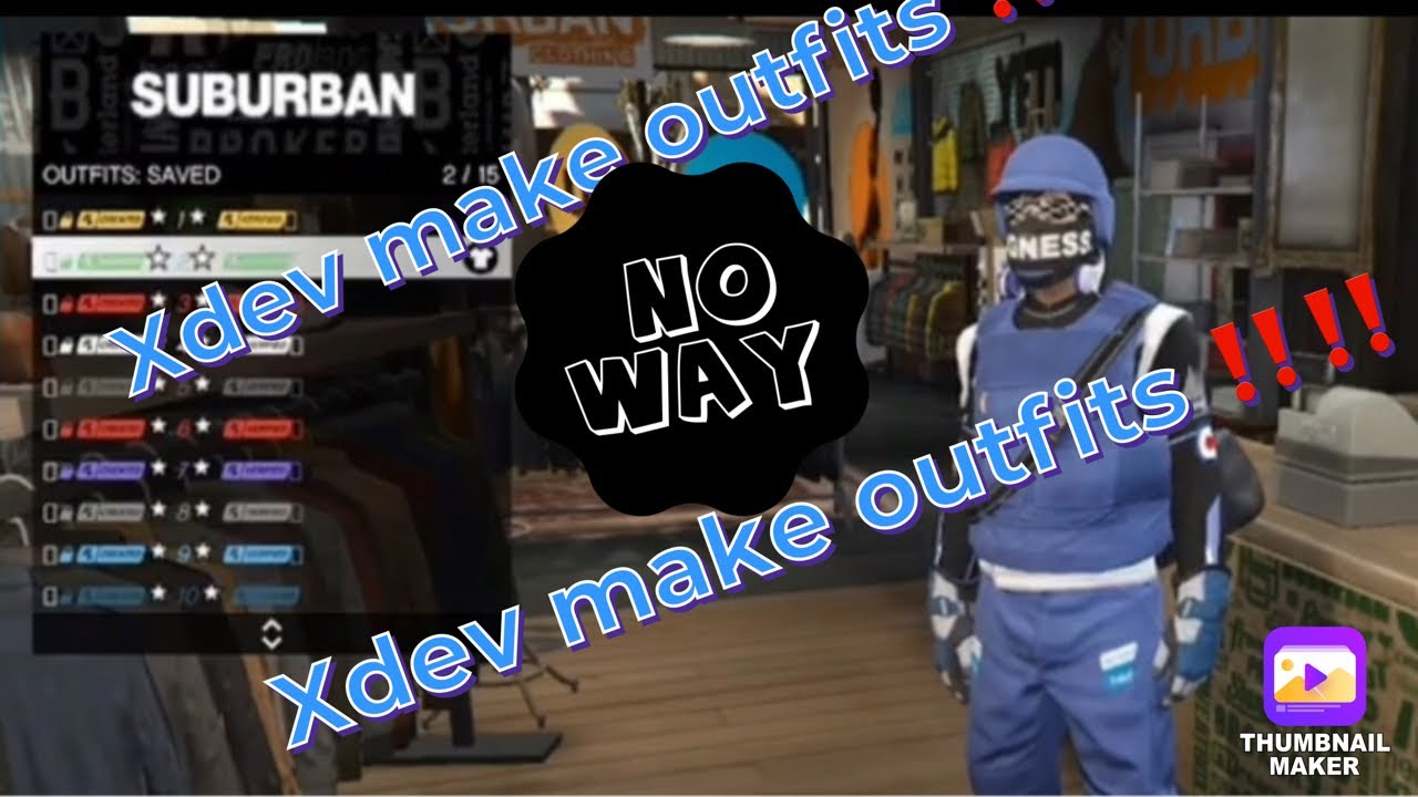 GTA V Online 1.58 || *XDEV OUTFIT EDITOR* || 15 MALE MODDED OUTFITS ...