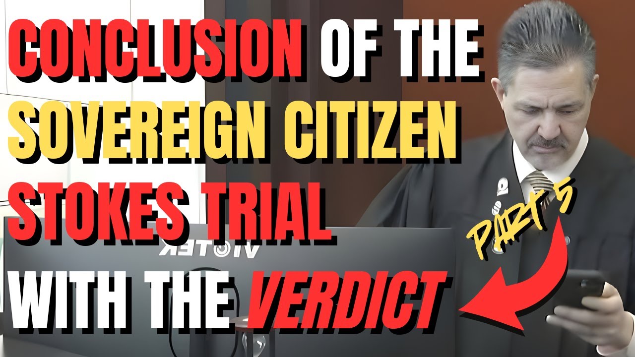 Sovereign Citizen Representing Himself Gets The Verdict - YouTube