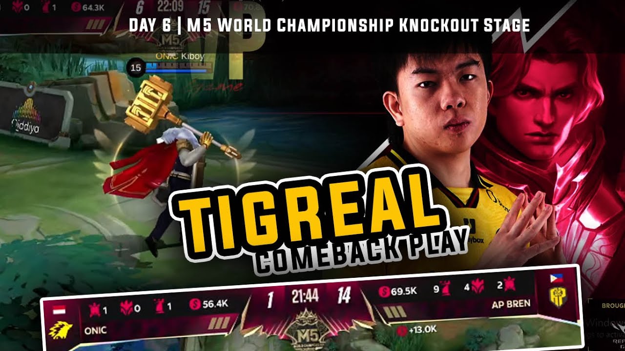 ONIC VS APBREN GAME-1 | DAY 6 | M5 World Championship Knockout Stage ...