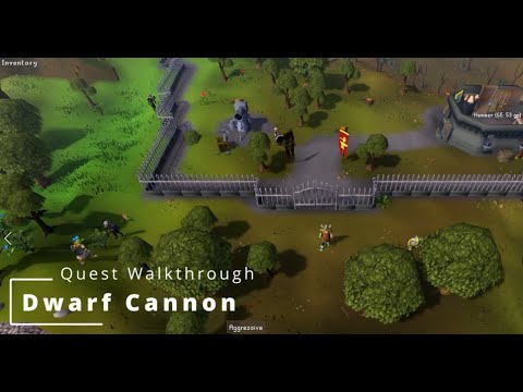 Dwarf Cannon Quest Walkthrough OSRS - YouTube