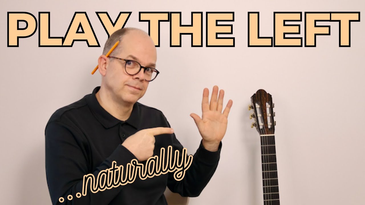 Classical Guitar Left Hand Basics - YouTube