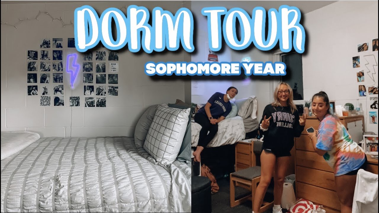 COLLEGE DORM TOUR 2021 (Curry College Sophomore Year) - YouTube