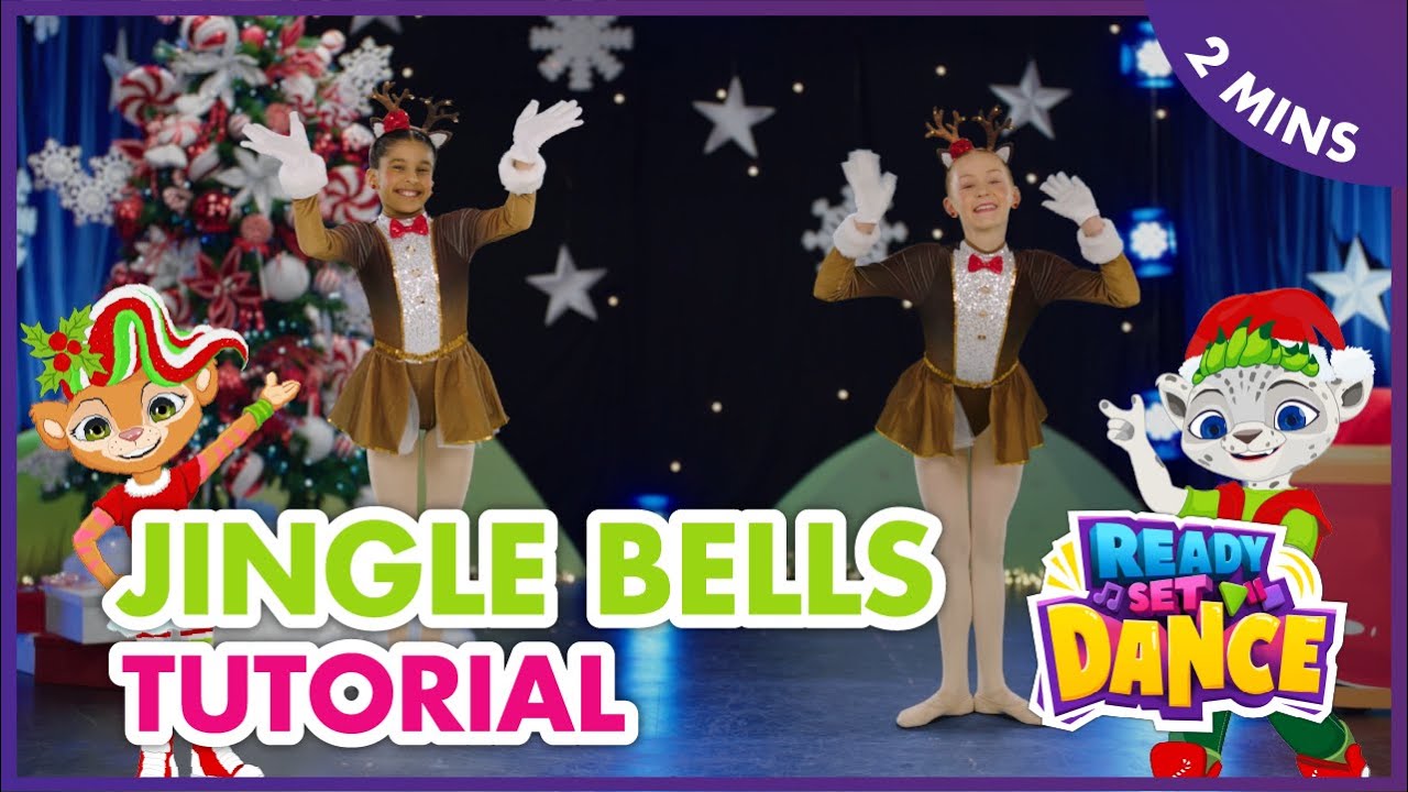 Jingle Bells Dance Tutorial | Festive Fun with Ready Set Dance Kid Crew ...