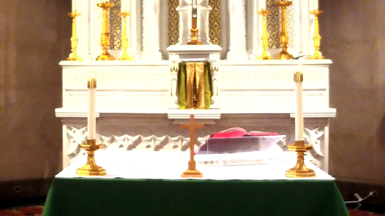 6 PM Mass Fr. John Barno. The Solemnity of the Most Holy Trinity ...