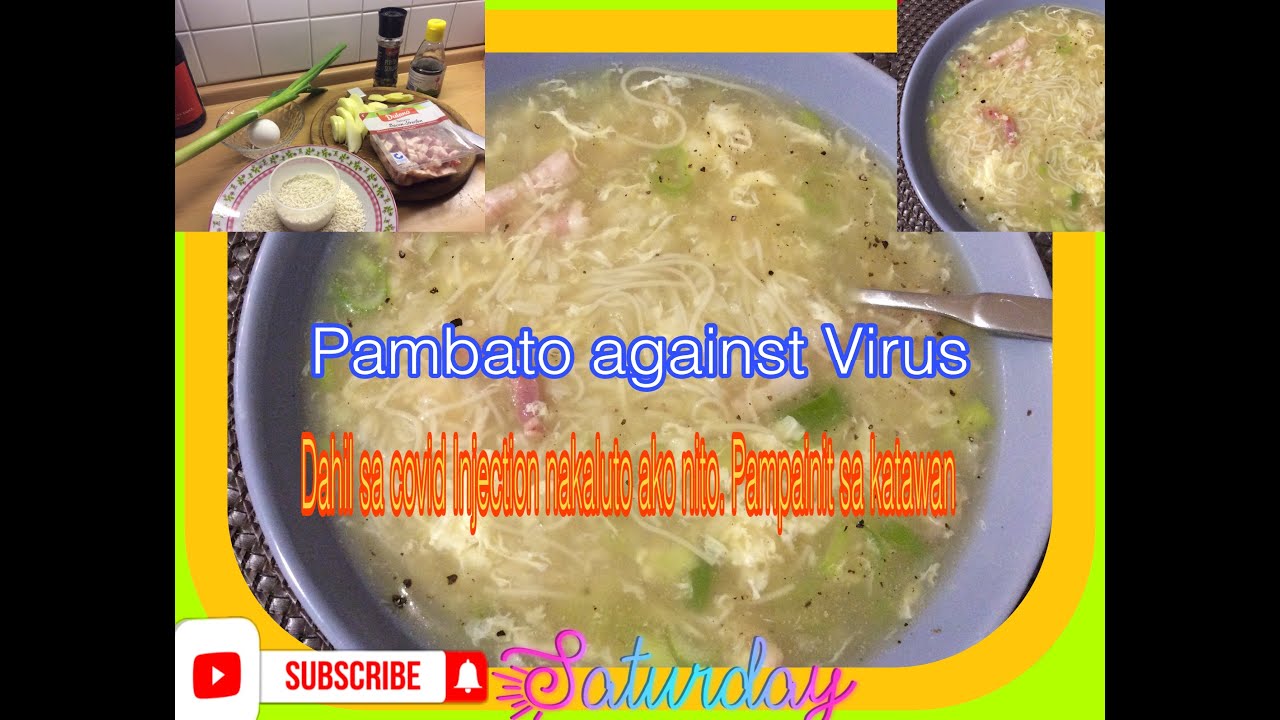 Food against Fever- Episode 49- Kaldo na pilit or Glutinous Rice Soup ...