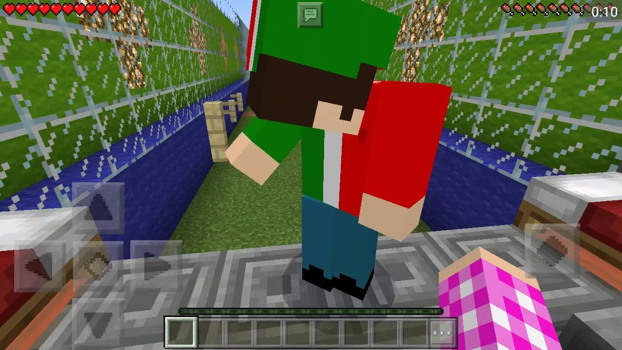 MINECRAFT, PARKOUR ASSIEME A LOLLO - YouTube