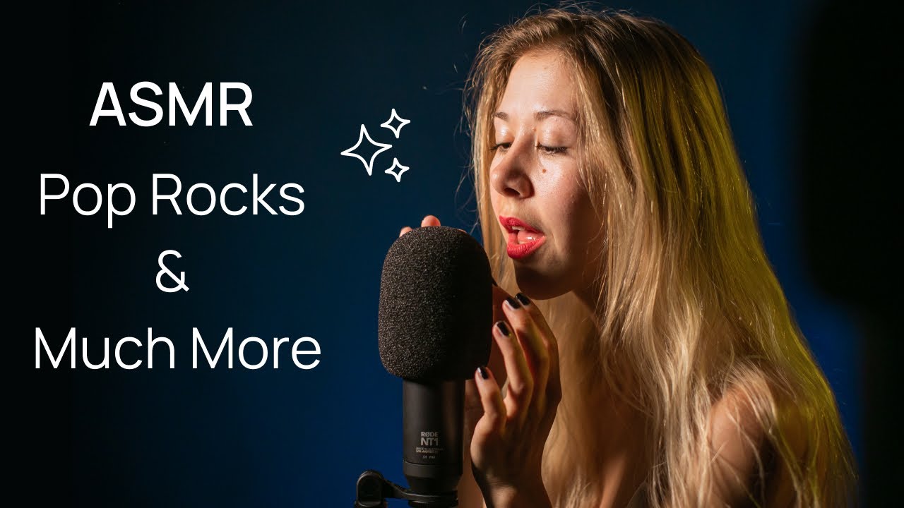 ASMR Pop Rocks Wet Mouth Sounds & Ear to Ear Whispering | ASMR For ...