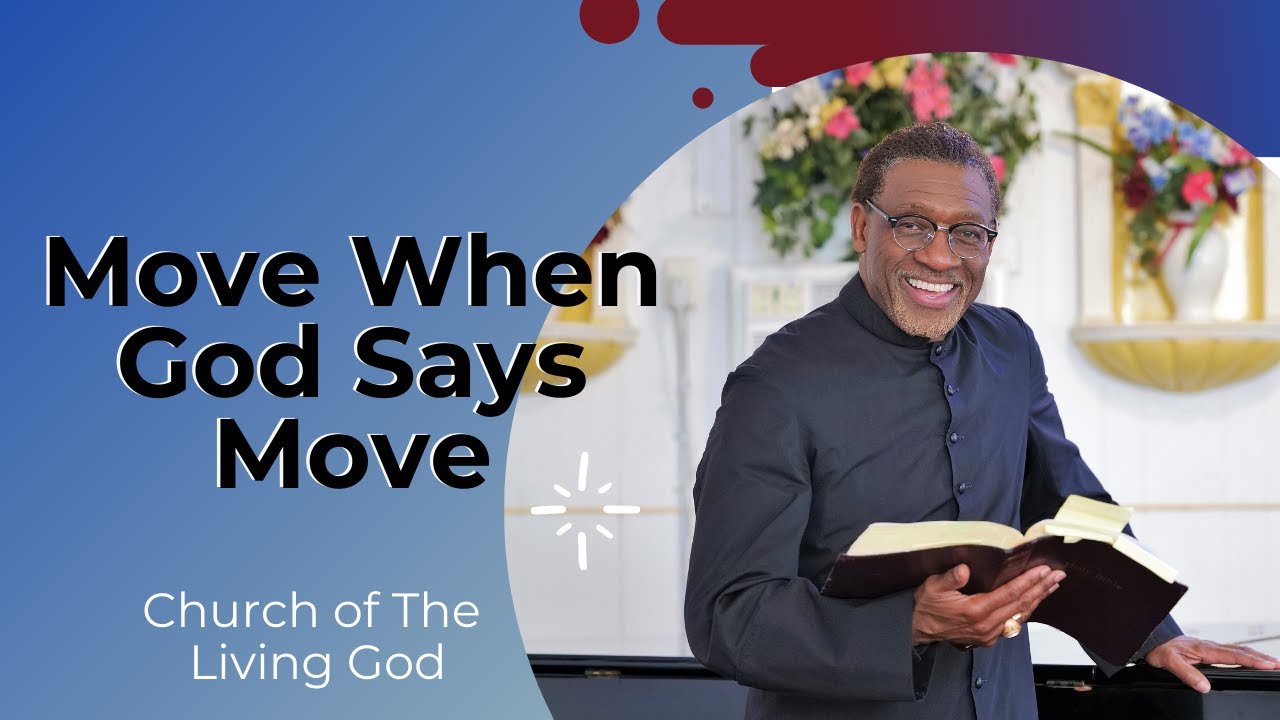 God Said Go You Better Go | Move Now With Faith | Bishop Dr. Dowdy ...