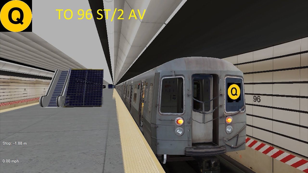 Openbve: R68A Q From Coney Island To 96 St/ 2 Av via Brighton (Lcl) via ...