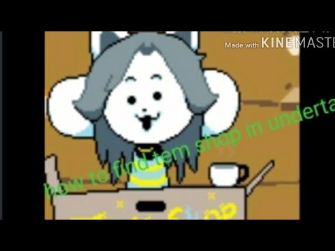 How to find tem shop from undertale - YouTube