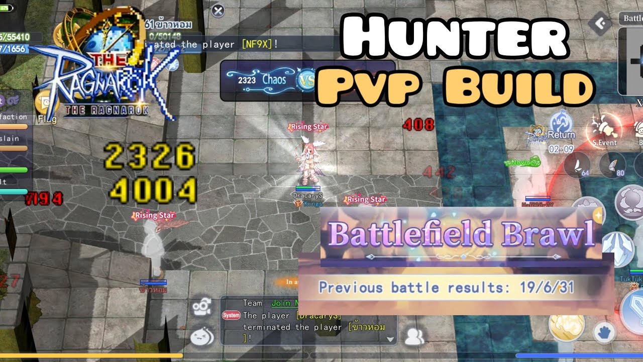 Hunter PVP Build | Double Strafe Build | Day 7 Progress | The Ragnarok ...