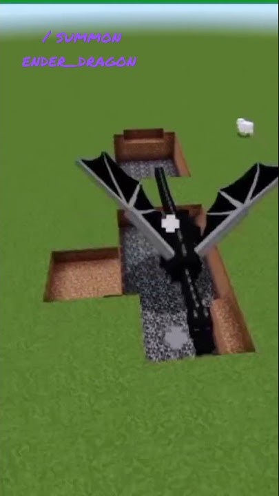 how to spawn ender dragon no mood ( / summon ender_dragon ) - YouTube