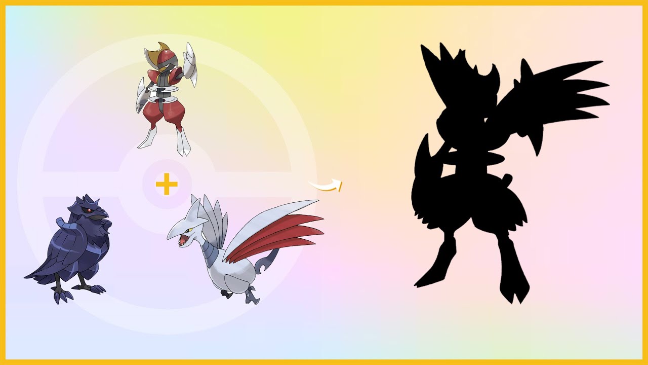 Pokemon Fusion | Bisharp + Corviknight + Skarmory - YouTube