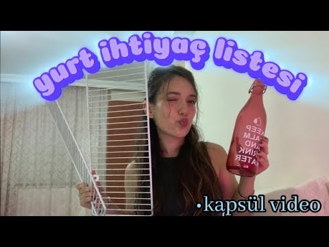 Yurt İhtiyaç Listesi | Yurt valizini hazırlayalım | Tavsiyeler, ürün önerileri