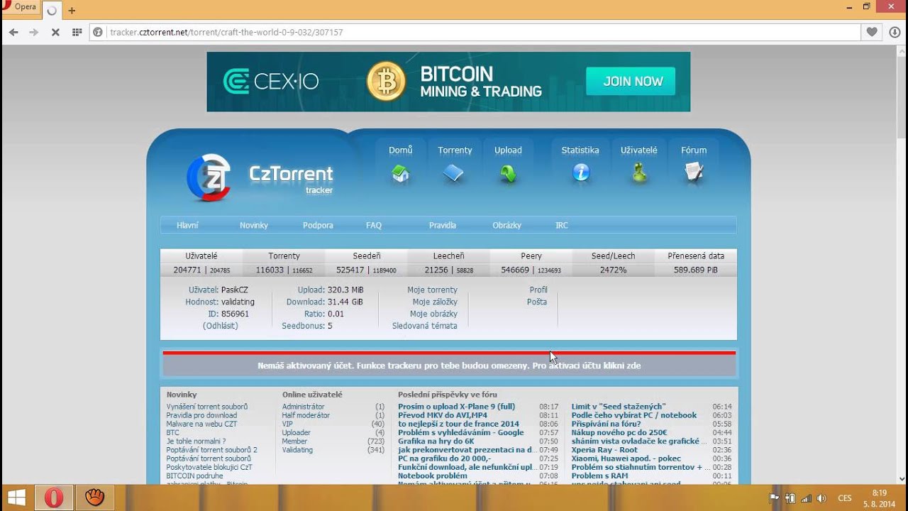 Jak stahovat zdarma hry přes CZtorrent. - YouTube