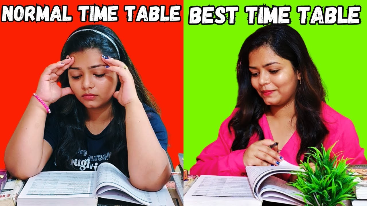 Best Time Table for Students ll Topper's Time Table ll 5 SuperTips for ...