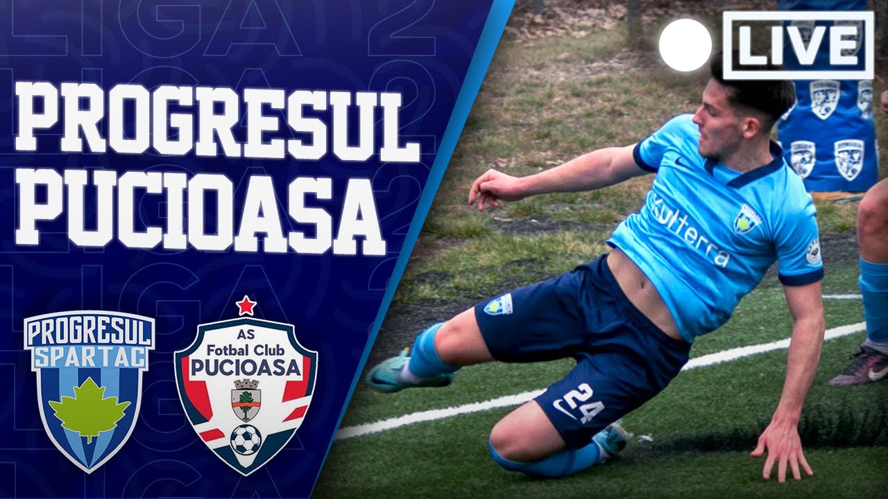 LIVE | PROGRESUL SPARTAC - ASFC PUCIOASA | AMICAL - YouTube