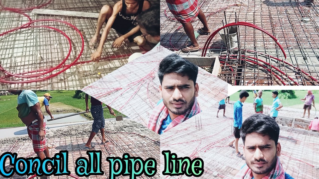 conceal waring slap pipe line fiting/ ac pont / ghiger point / # ...