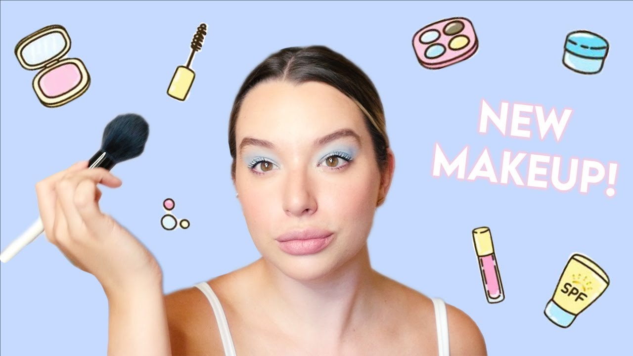 a cute vibey time playing with makeup - YouTube