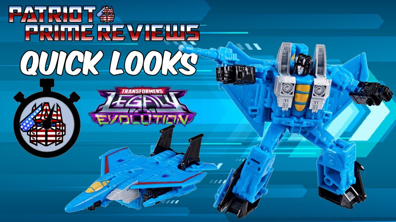 Patriot Prime Takes A Quick Look At Transformers Legacy Evolution Thundercracker (Core Class ...