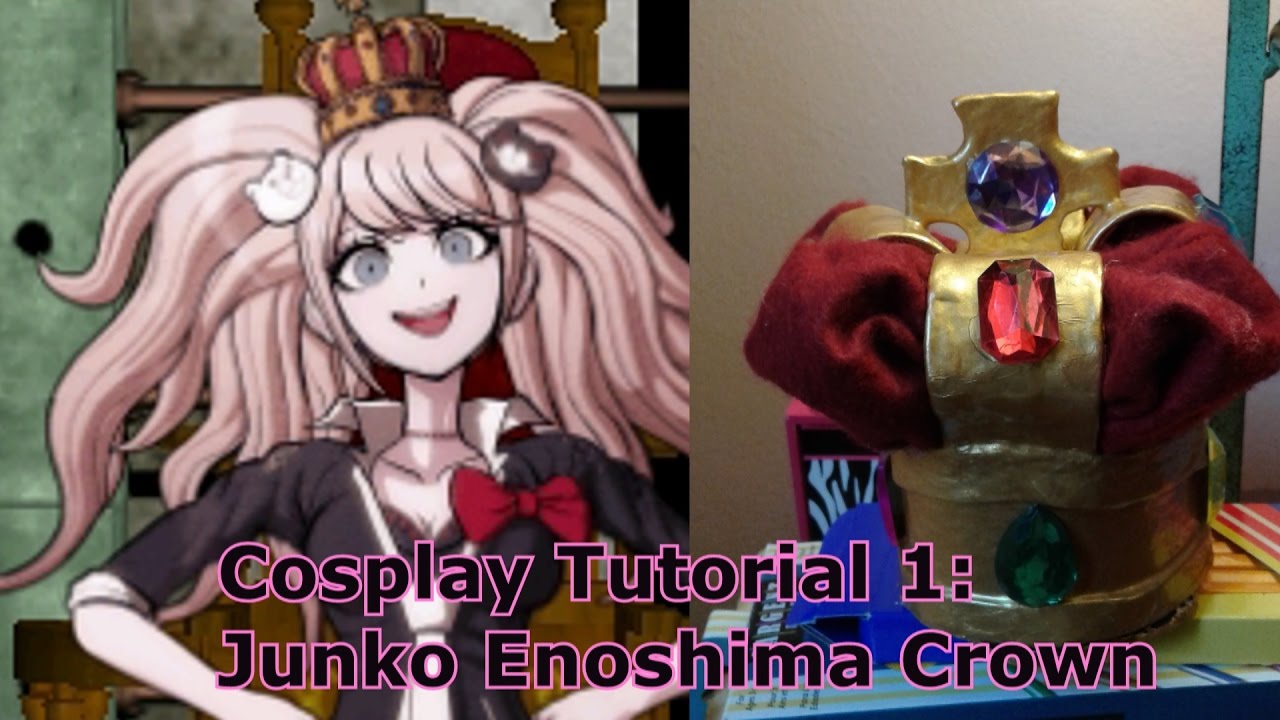 Cosplay Tutorial 1: Junko Enoshima's Crown - YouTube